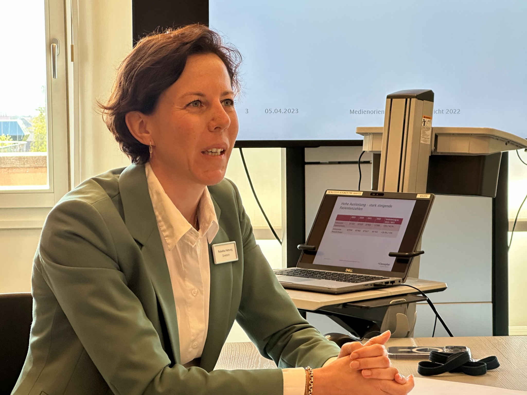 Claraspital: Neue Direktorin präsentiert Spitzenzahlen - Prime News